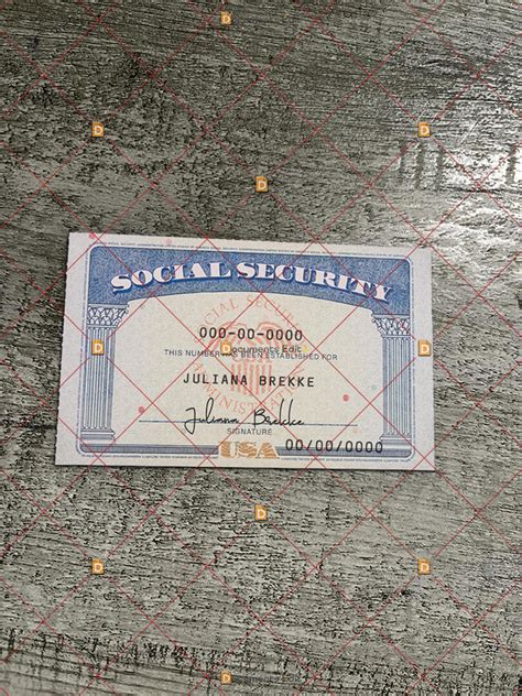 Social Security Card Template 42 Documents Edit Social Security Card Template 42 Documents Edit