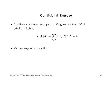 Lecture 2 Entropy And Mutual Information Pdf