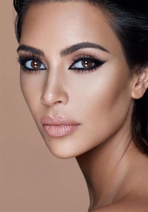 Makeup On Kim Kardashian