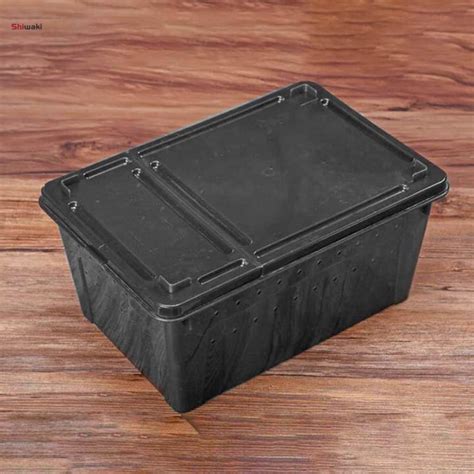 Portable Turtle Tank Turtle Breeding Box Reptile Carrier Reptile Habitat Container For Crabs