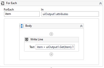 How Does Output Ui Element Work On Use Application Browser Activity Activities UiPath