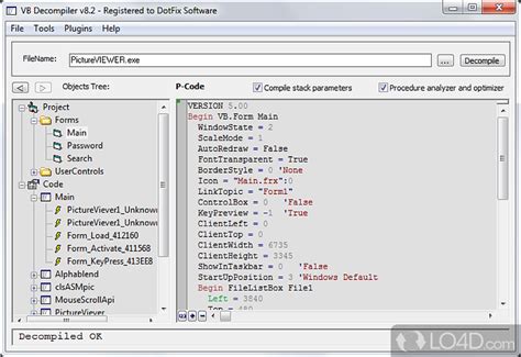 Vb Decompiler Screenshots