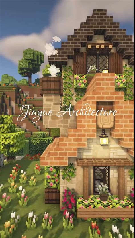 Minecraft Tutorial How To Build A Fairy Mushroom Cottage Artofit