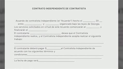 Cómo redactar un contrato básico para ayudarle a exigir el pago de su trabajo un abogado