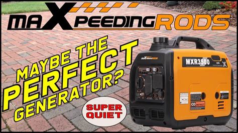 3500 Watt Inverter Generator Test And Review Maxpeedingrods Mxr Super