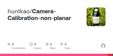 Github Huntkao Camera Calibration Non Planar
