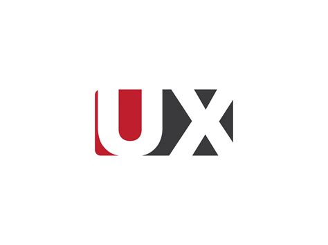 Creative Png Ux Square Logo Icon Stylish Png Shape Ux Logo Letter Design 27139738 Png