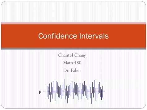 PPT Confidence Intervals PowerPoint Presentation Free Download ID 2735305