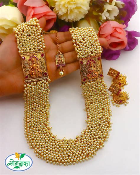 Classic Bridal Necklace Sonchafa