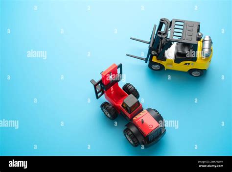 Forklifts And Place For Text Efficient Logistics And Distribution Systems Warehouses