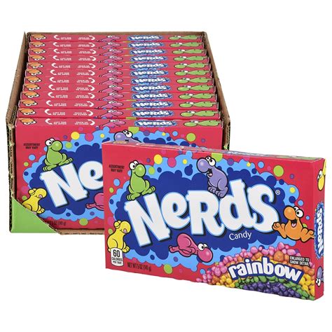Nerds Rainbow Theater Box Candy 12 Cnt