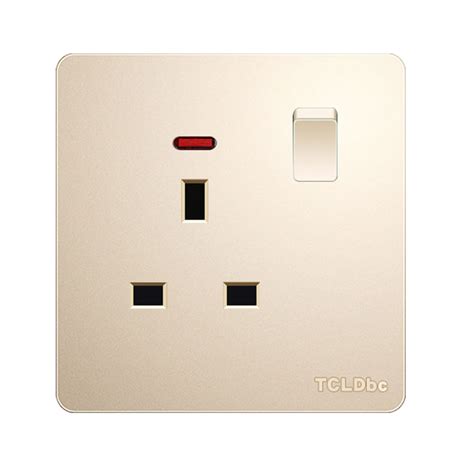 港澳13a插蘇英式86型金色方脚三孔usb电制面板英标英规13a插座 虎窝淘