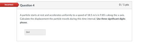 [solved] a particle starts at rest and accelerates uniform