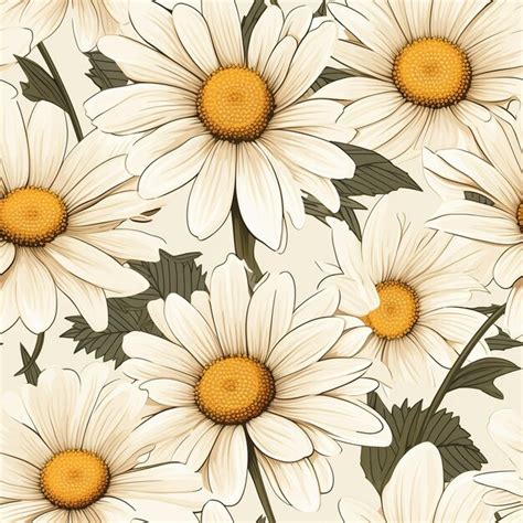 Premium Ai Image Watercolor Painting Daisy Illustration For Feminine