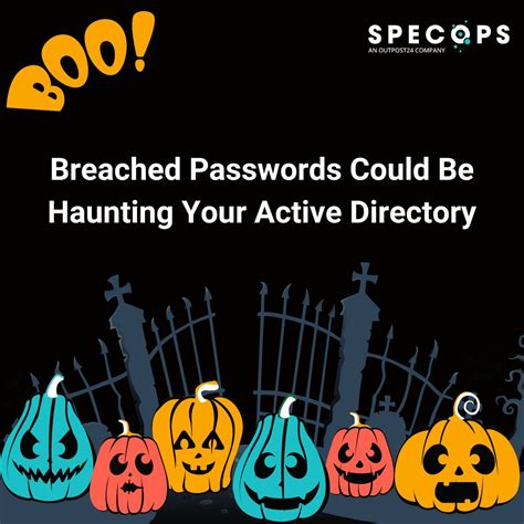 Halloween Cybersecurity Passwords Specops Software An Outpost24 Company