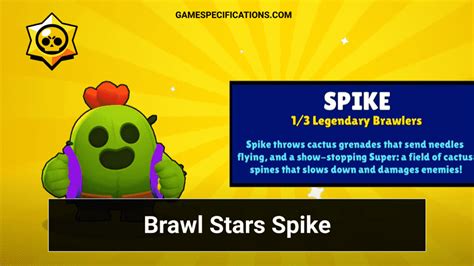 Brawl Stars Spike Tips And Tricks Archives Game Specifications