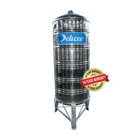 Deluxe 304 Stainless Steel Water Tank Tangki Air Slim And Tall With