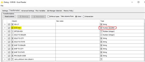 New Excel Reader Node Is Forcing Wrong Field Type Knime Analytics