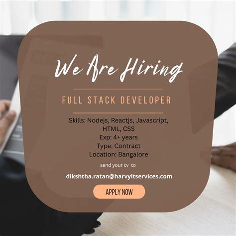 Harvy It Services Pvt Ltd On Linkedin Hiring Fullstack Developer