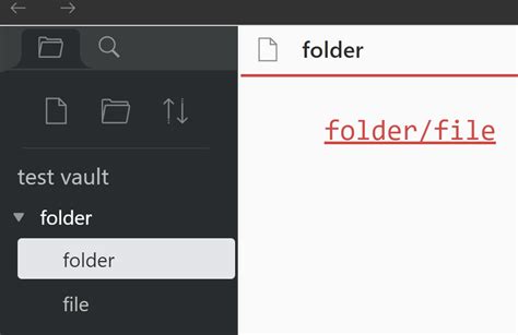 renaming the folder note does not automatically update associated links