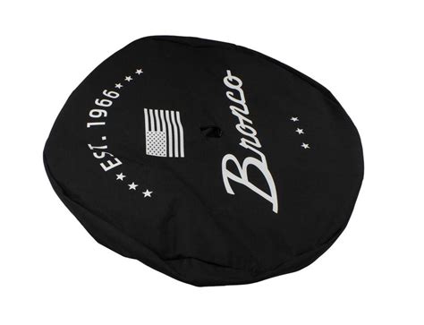 Bronco 2021 2026 Bronco 66 32in Spare Tire Cover Accessories Fordca