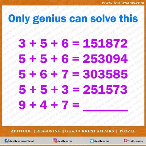 Mind Challenging Maths Logical Questions And Answers Artofit