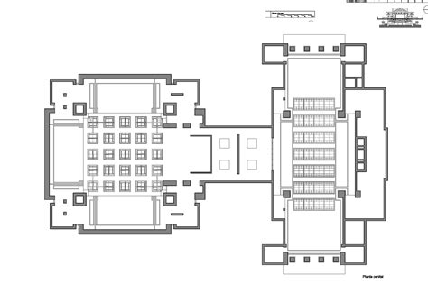 Unity Temple Frank Lloyd Wright Floor Plan