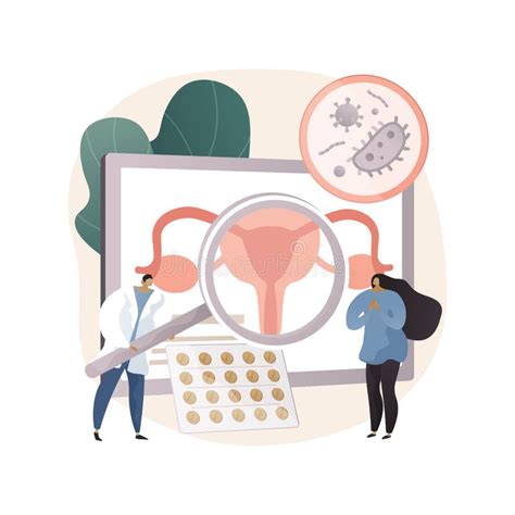 Sexually Transmitted Diseases Abstract Concept Vector Illustration