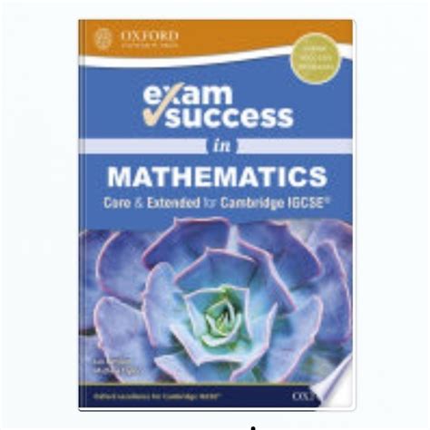Jual Buku Exam Success In Mathematics For Cambridge Igcse Core And Extended Shopee Indonesia