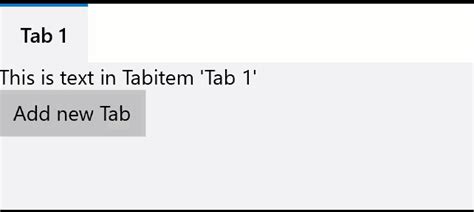 How To Add Content To Tabviewitem Dynamically Microsoft Qanda