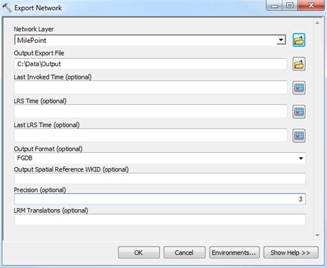 Deploying The Export Network Tool As A Service—esri Roads And Highways