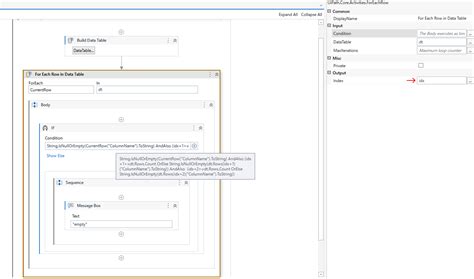 For Each Row In Datatable Check If Currentrow And Next Two Rows From