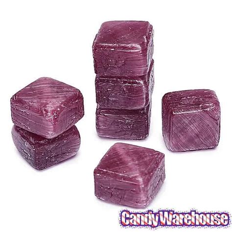 Cubes Hard Candy Sour Cherry 3lb Bag Candy Warehouse