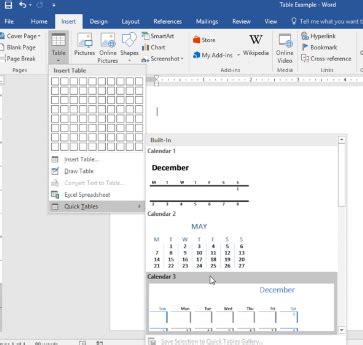 Kumar Barad How To Insert Table In MS Word