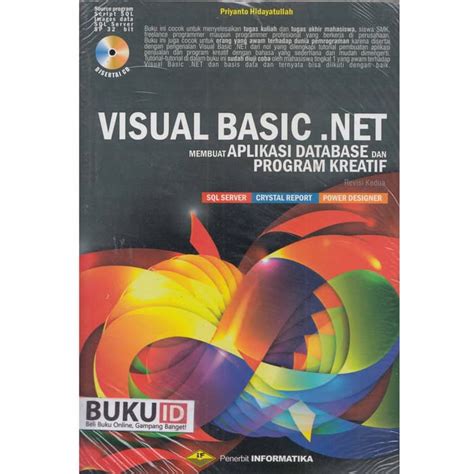 Visual Basicnet Membuat Aplikasi Database Dan Program Kreatif 2015