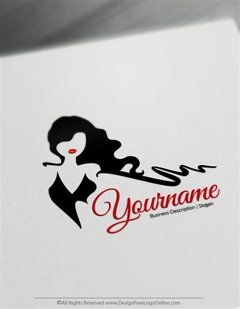 Online Beauty Logo Design Maker Beautician Nails Makeup Artist
