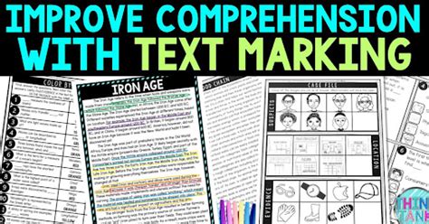 Improve Reading Comprehension With Text Marking