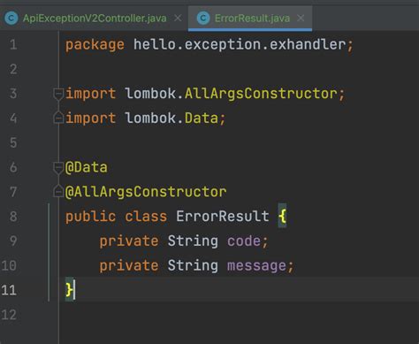스프링 MVC API 예외 처리 ExceptionHandler
