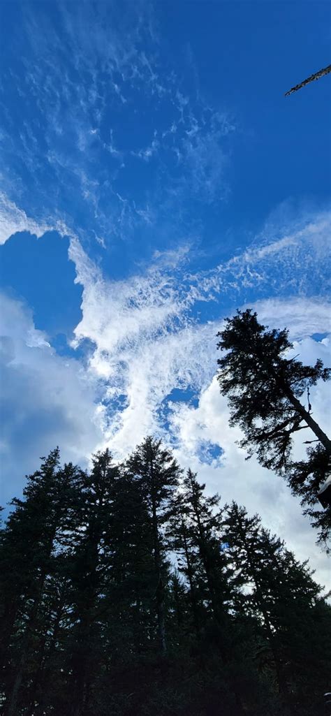This Cloud Was Making A Shadow On Another Cloud Rmildlyinteresting