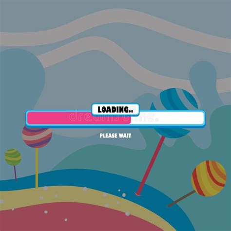 Game Ui Menu Application Mobile App Stock Vector Illustration Of