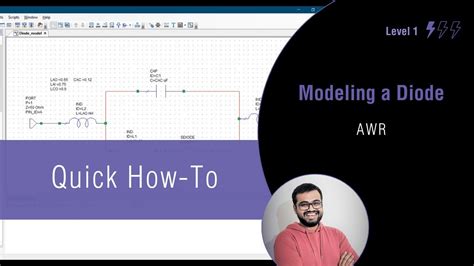 awr tutorial modeling a diode ema design automation