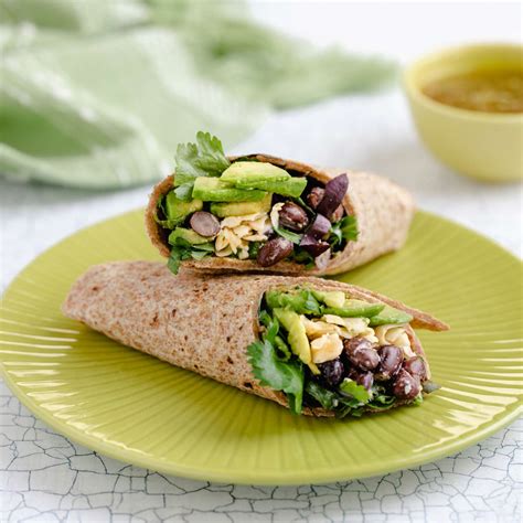 Bean And Avocado Wrap At Layla Swallow Blog