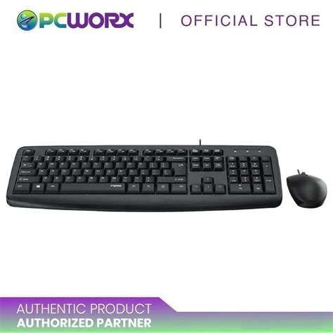 Rapoo X120 Pro Nx1600 Wired Keyboard And Mouse Pcworx