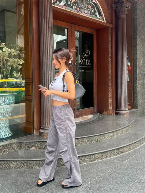 อัพลุคสตรีทด้วย Cargo Pants แต่งยังไงให้ดูไม่ตัน แกลเลอรีที่โพสต์โดย Nan แนนแน๊น •ᴗ• Lemon8