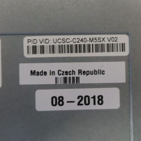 Cisco Ucs C240 M5 Cto Server 1 2 1st 2nd Gen Scalable Cpu 24 Dimm 26x 2