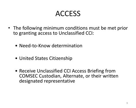 Ppt Comprehensive Comsec Briefing For Controlled Cryptographic Items Powerpoint Presentation
