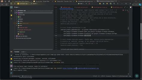 Setting Up C File For The Kivy Firebase Android App And