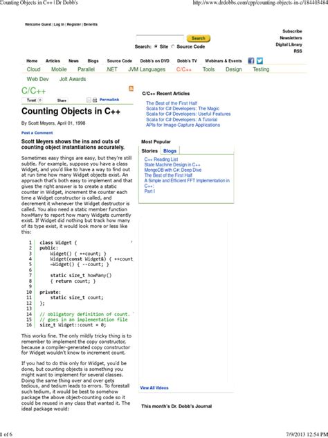 Countingobjectspage1 Pdf Scala Programming Language C