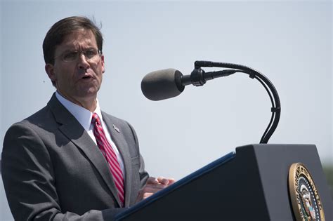 Secdef Esper Memo On Displaying Flags On Us Bases Usni News