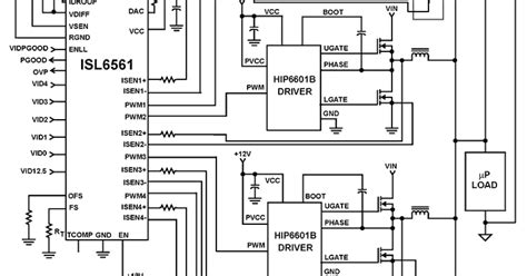Isl6561 Multiphase Pwm Controller With Precision Rds On Or Dcr Current Sensing Renesas 瑞萨电子